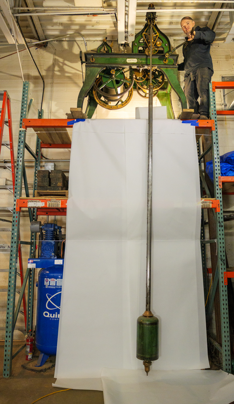 Portage County's hidden gem - the Seth Thomas #18 clock